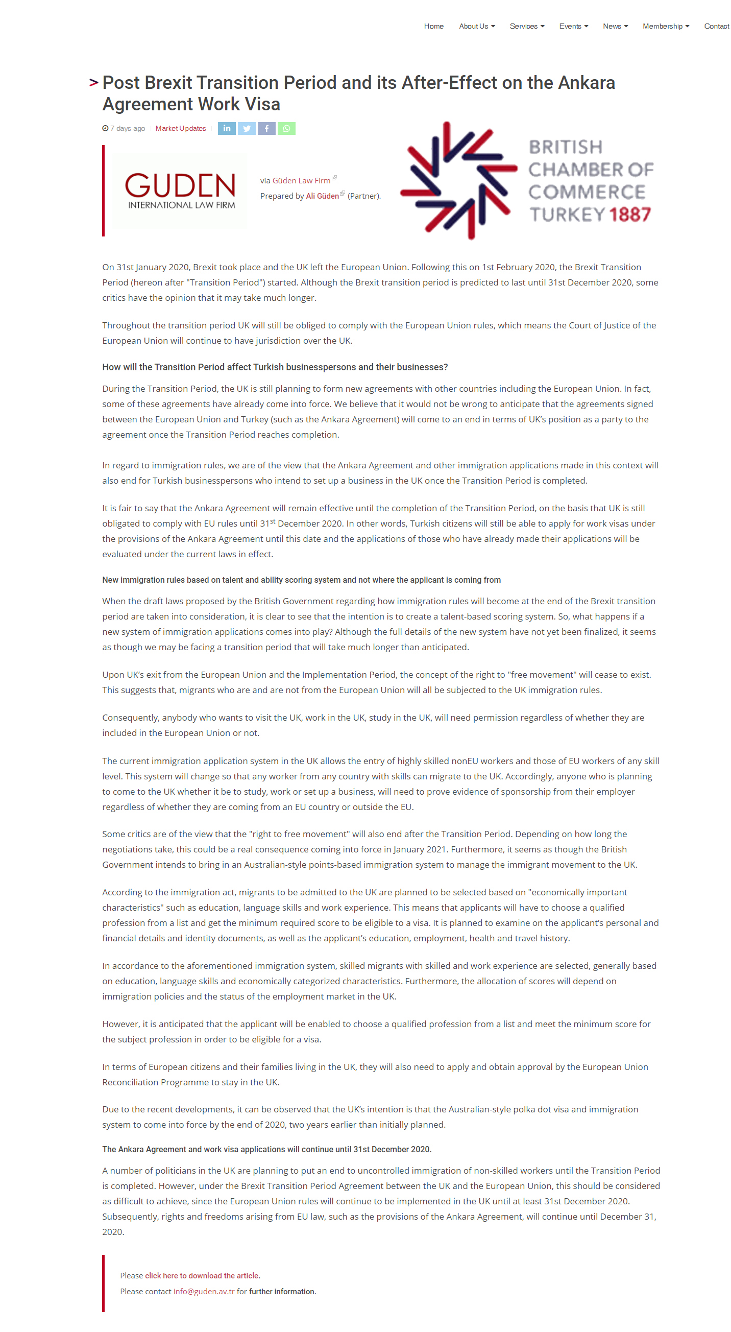 【重磅信息】2020年底前，土耳其可凭安卡拉协议，立刻移民英国（附官方报导） :【美嘉出国】专业的投资移民中介公司,十佳投资移民机构！